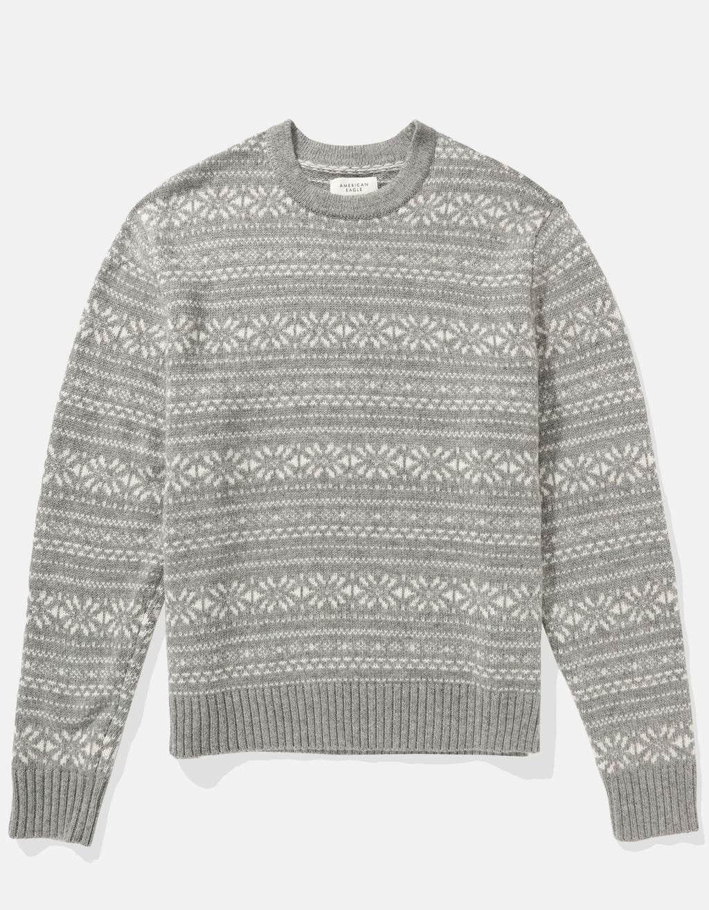 AE Fair Isle Crew Neck Sweater – American Eagle Europe