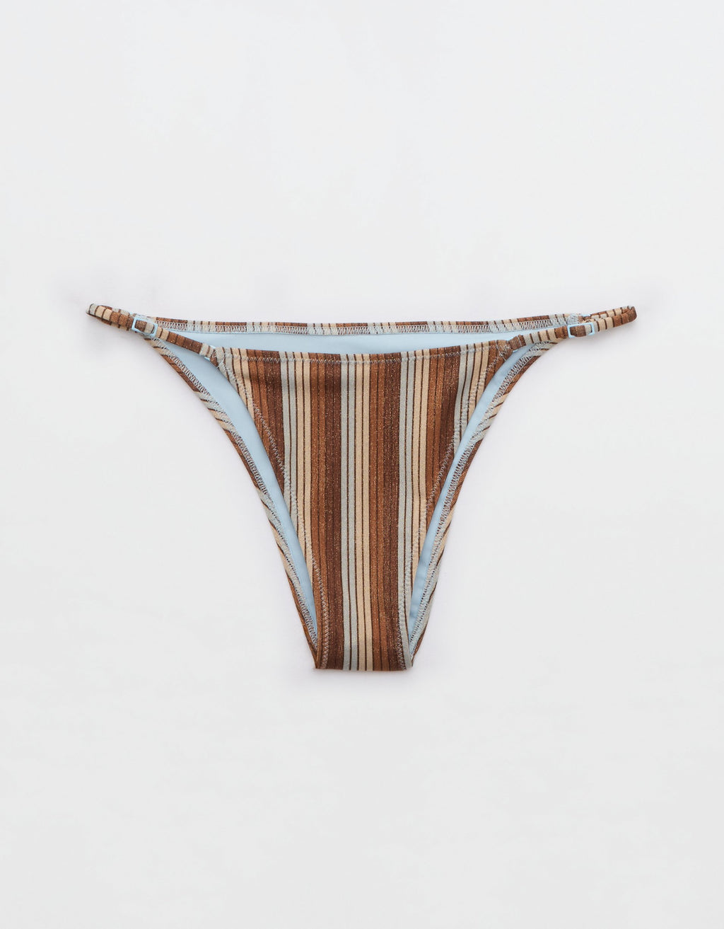 Aerie Sparkle Adjustable Cheekiest Bikini Bottom – American Eagle Europe